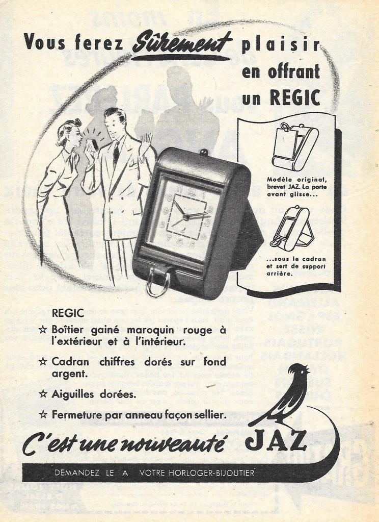 REGIC 1950 à 1954 – JAZ Le Bon Temps