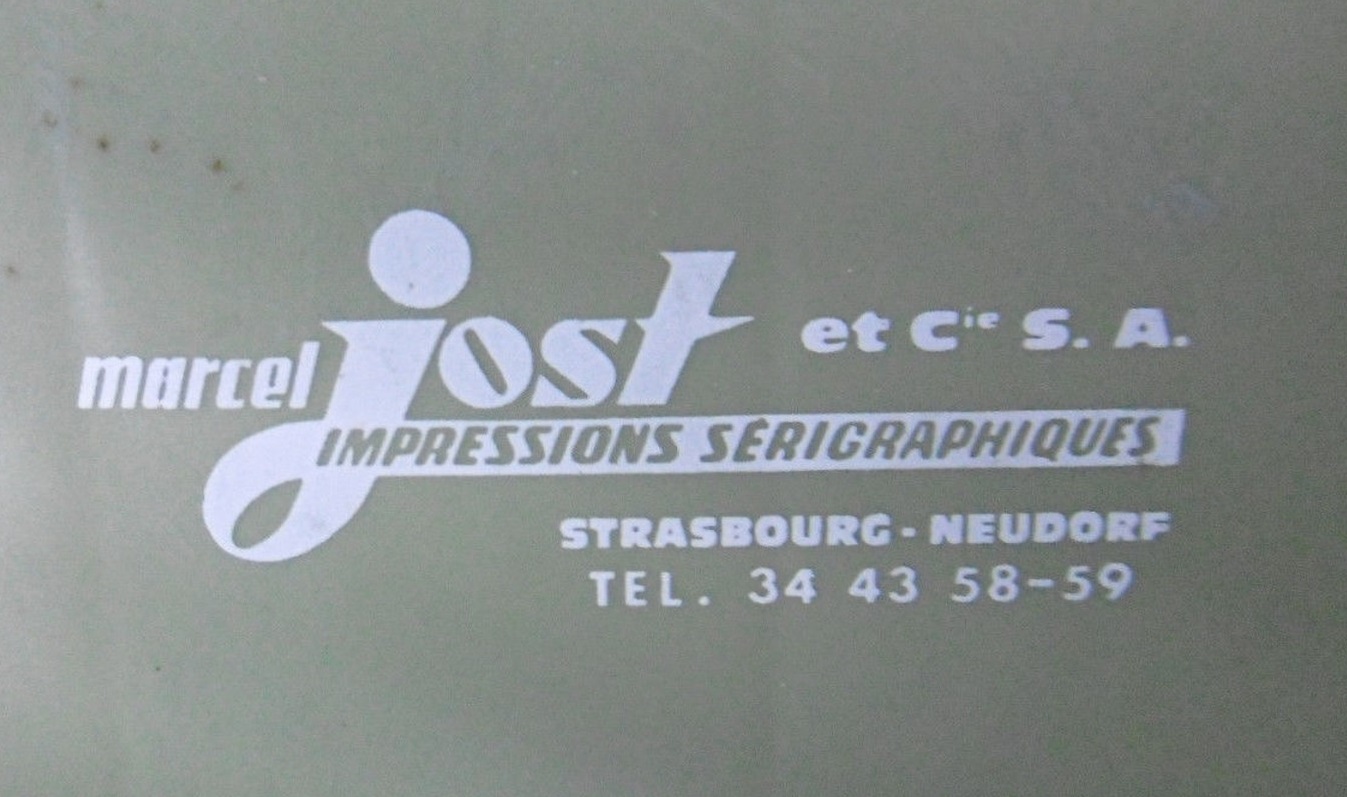 Miroir publicitaire JAZ et NOV circa 1951 – JAZ Le Bon Temps